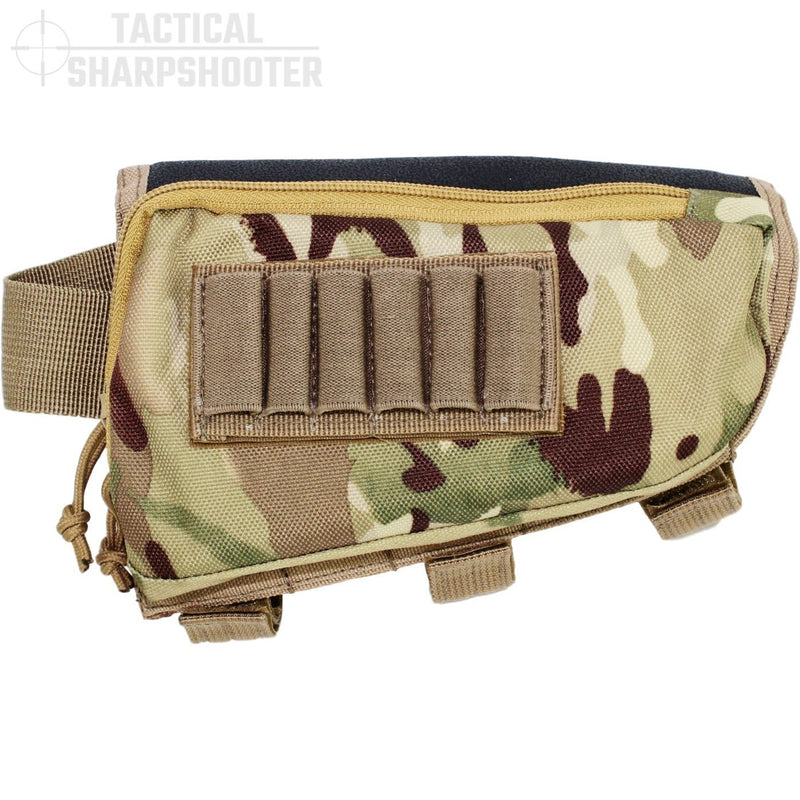Rifle Stock Pack | Cheek Pad | Buttstock Pouch | Cheek Riser |Ammo ...